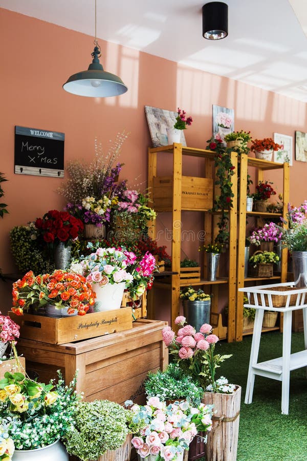 Flower Shop stock photo. Image of florist, shop, array - 13717918