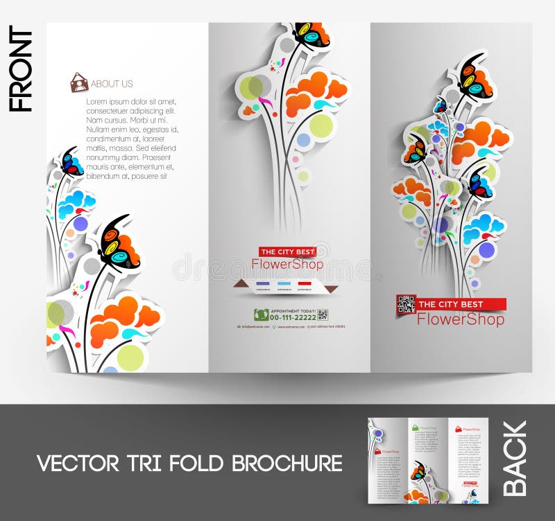 Flower Brochure Design