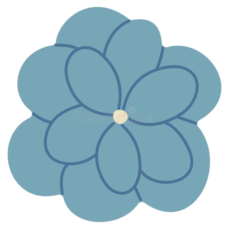 Flower Single 3 stock vector. Illustration of cute, summer - 285357963