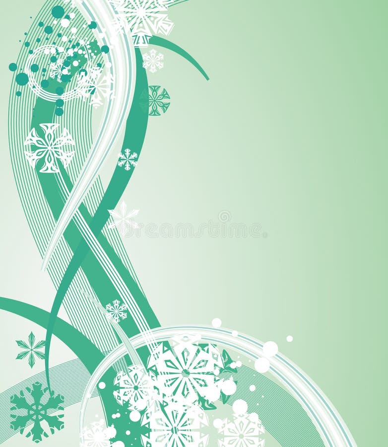 Flower and Snowflake Pattern Stock Illustration - Illustration of decor ...