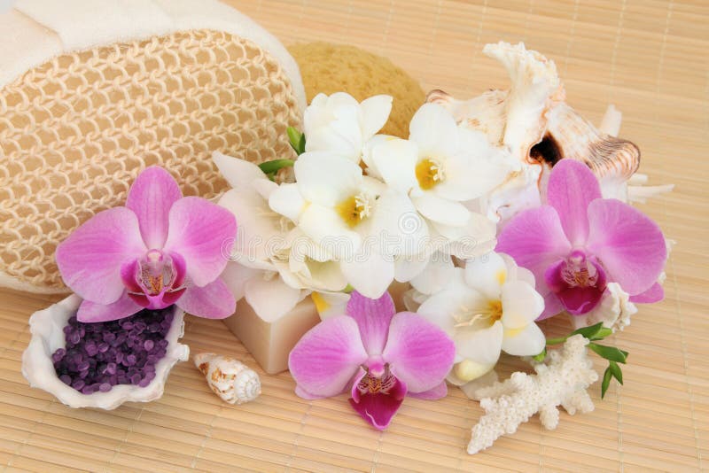 Flower Spa Treatment stock image. Image of cleansing - 28684799