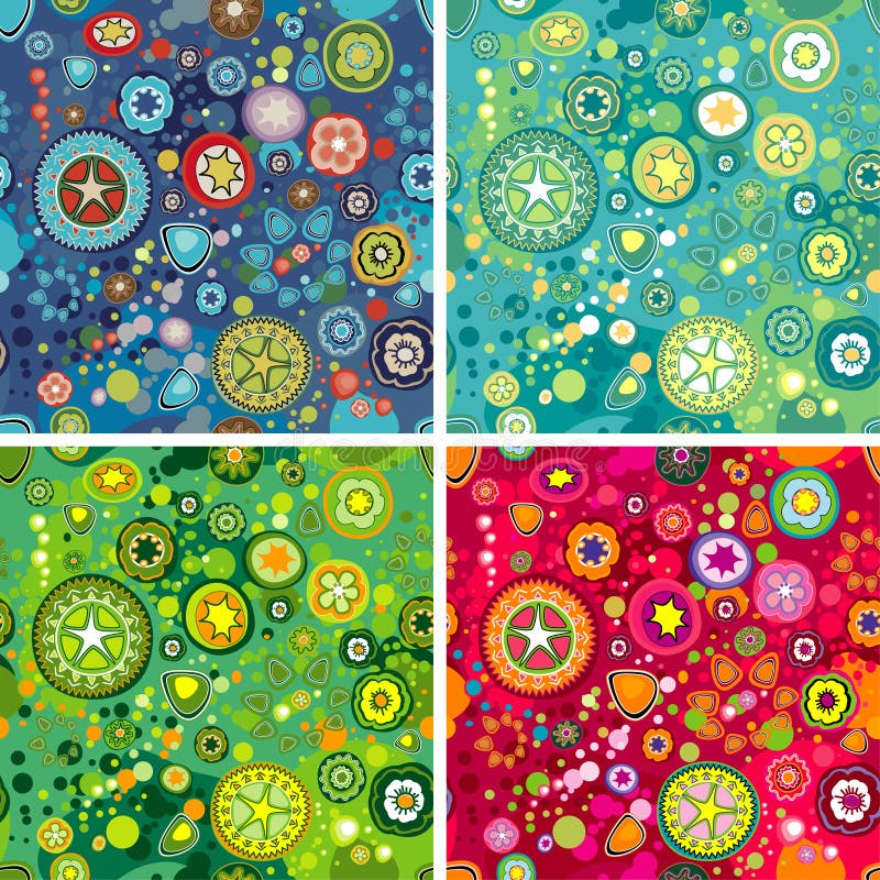 Flower Space Background stock vector. Illustration of abstract - 10316389