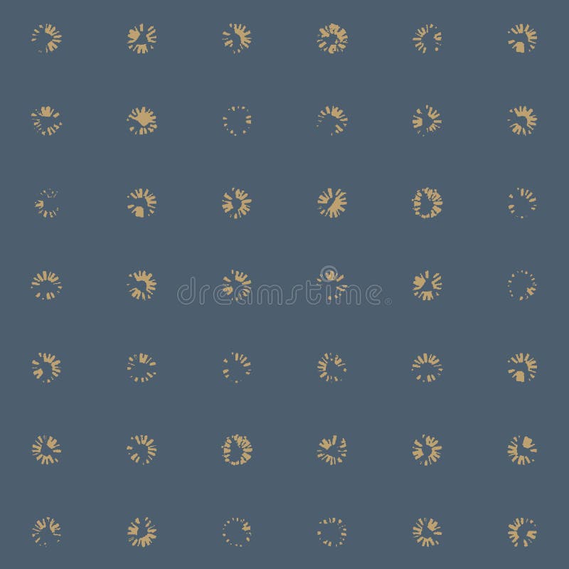 Flower Stamp Texture Pattern Wallpaper Stock Vector - Illustration of ...