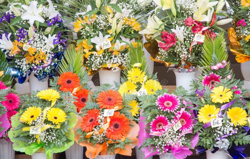 Flower stand stock image. Image of variety, flower, flora - 43940369
