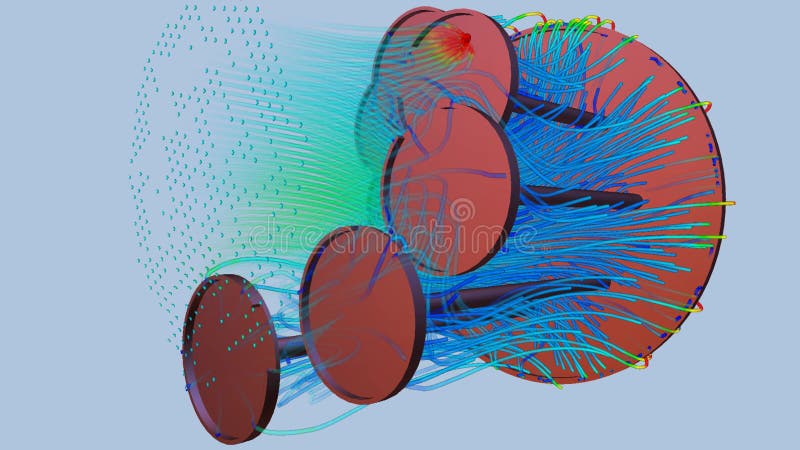 Flower Stand Airflow Simulation - CFD Simulation Computational Fluid ...
