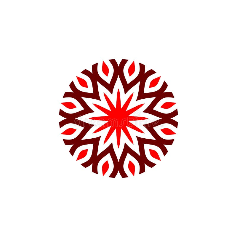 Flower Star Ornamental Logo Template Illustration Design. Vector EPS 10 ...