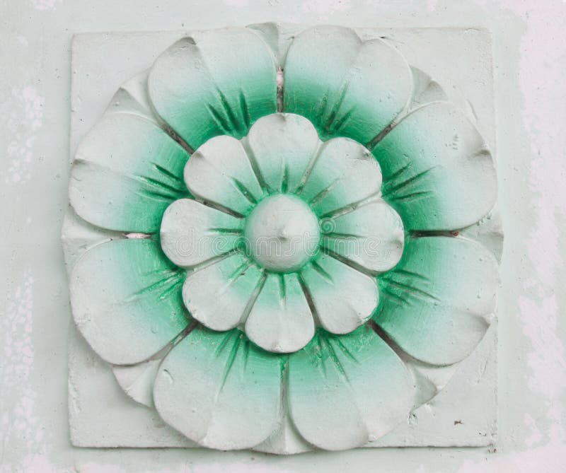 Flower stone carving. stock photo. Image of background - 88198972