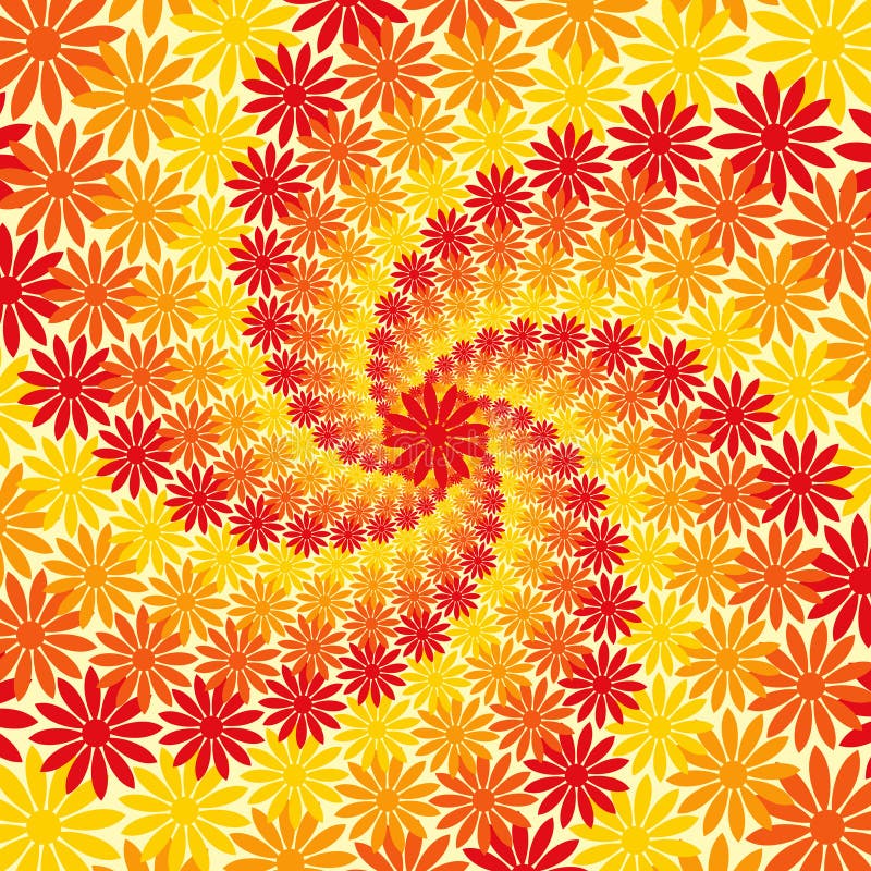 Flower Swirl Background stock illustration. Illustration of curl - 5579571