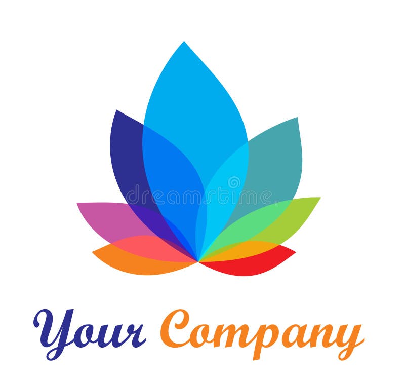 Flower symbol stock illustration. Illustration of season - 24777636