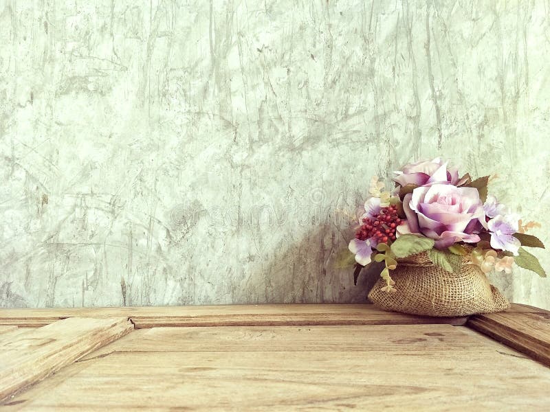 Flower is on table in cafe stock image. Image of beautiful - 113530905