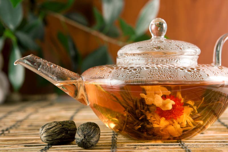 Flower tea stock photo. Image of healthy, hulu, glass - 8789504