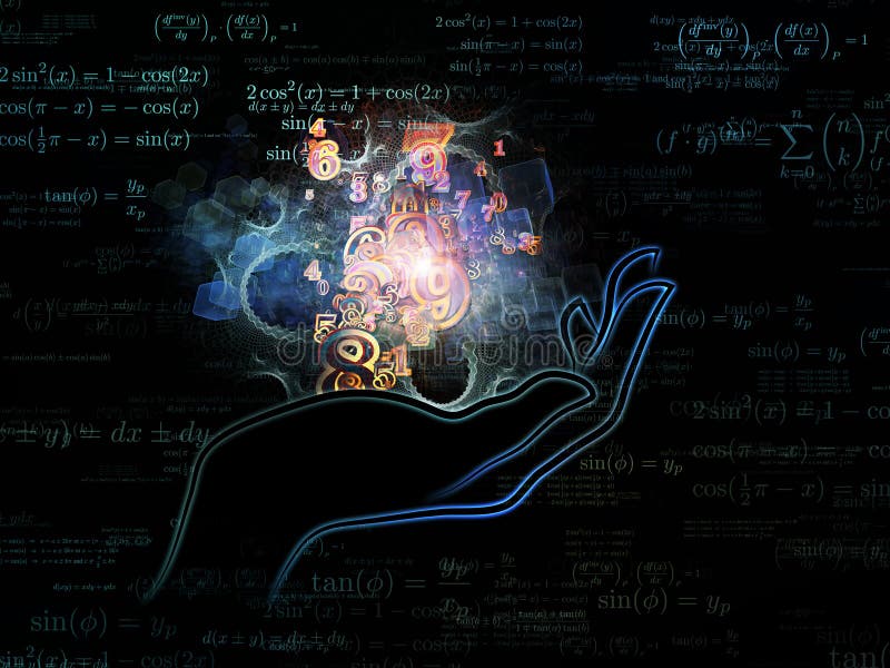 The Flower of Technology stock illustration. Illustration of concept ...