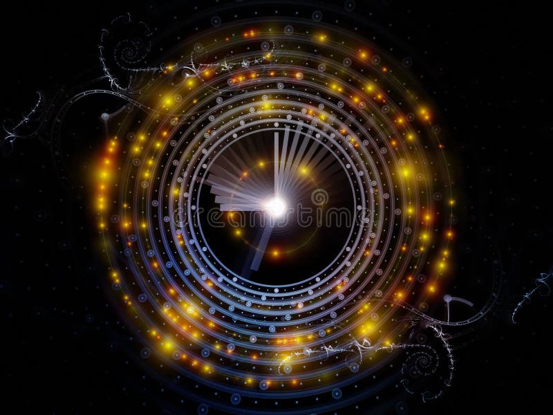 The Flower of Temporal Realm Stock Illustration - Illustration of ...