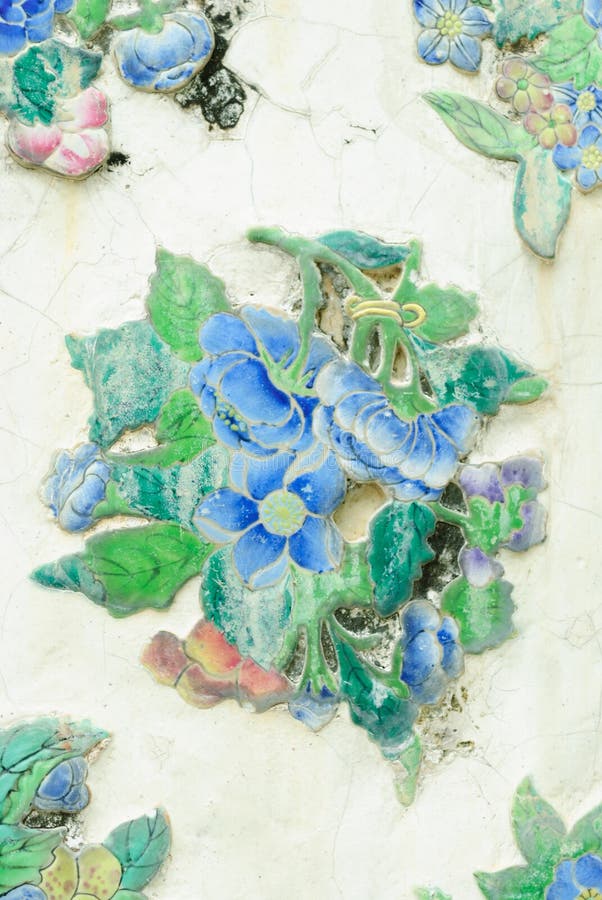 Flower Texture Ceramic stock image. Image of ceramic - 58663521