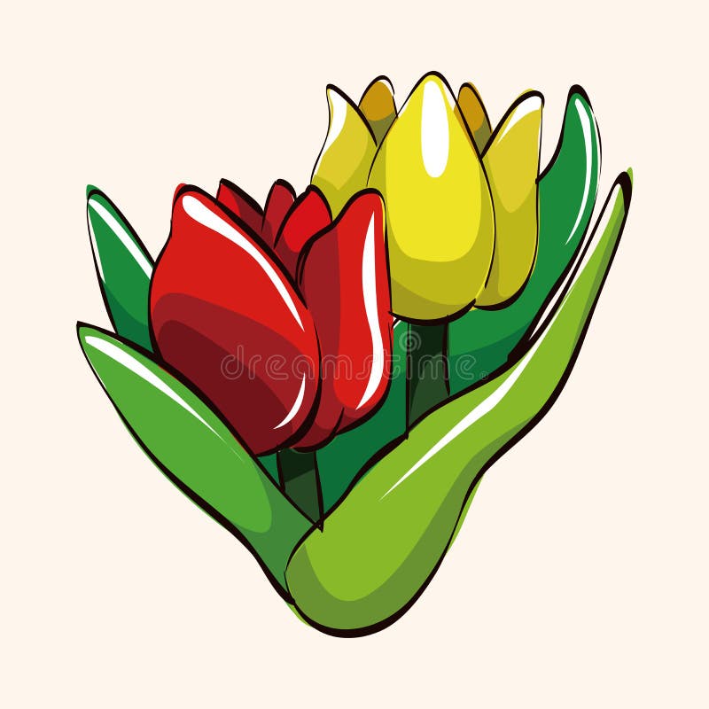 Flower Theme Elements Vector,eps Stock Vector - Illustration of frame ...