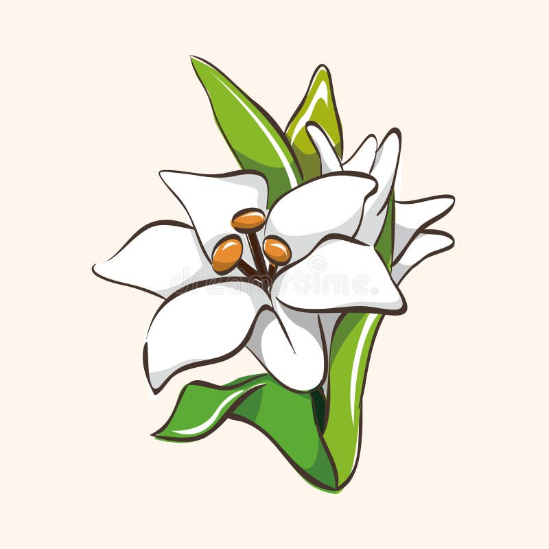 Flower Theme Elements Vector,eps Stock Vector - Illustration of ...