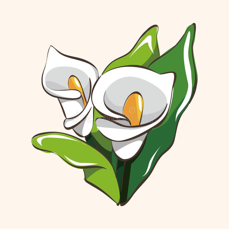 Flower Theme Elements Vector,eps Stock Vector - Illustration of ...