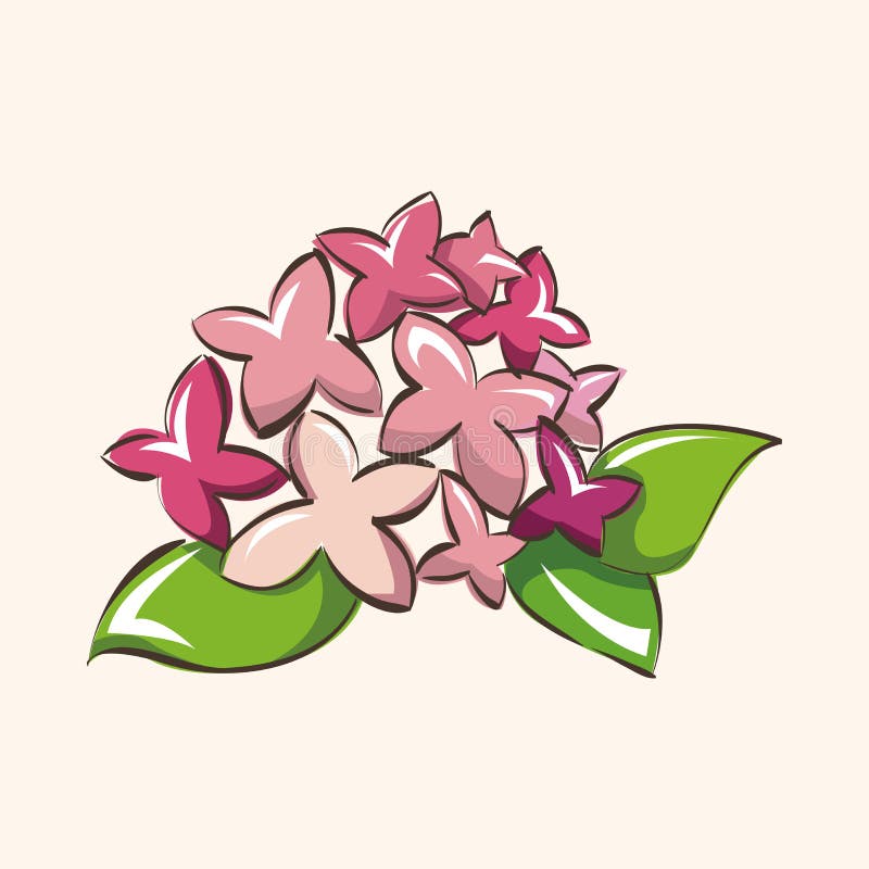 Flower Theme Elements Vector,eps Stock Vector - Illustration of beauty ...