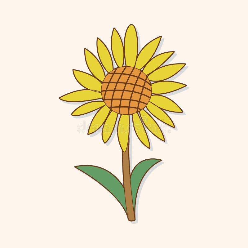 Flower Theme Elements Vector,eps Stock Vector - Illustration of spring ...