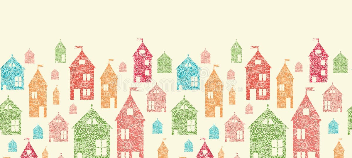 Horizontal Cartoon Flower Border Stock Illustrations – 3,329 Horizontal ...