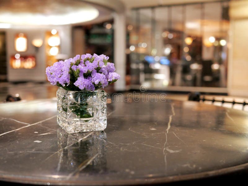 Flower Vase in the Hotel Lobby Nobody Stock Image - Image of business ...