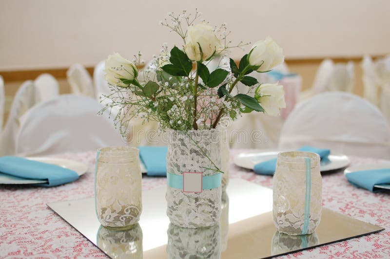 Flower Vase Table Decoration Stock Image - Image of party, shisca: 57842537