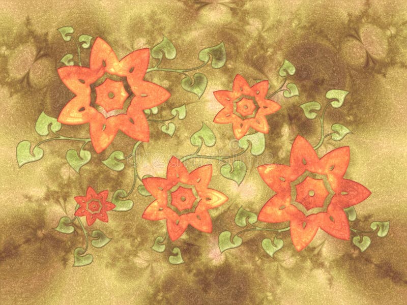 Flower Vine Collage Texture Stock Image - Image of pattern, textures ...