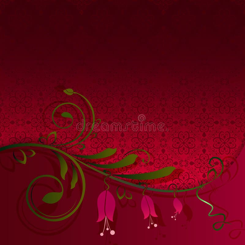 Flower wave background. stock vector. Illustration of background - 29033123