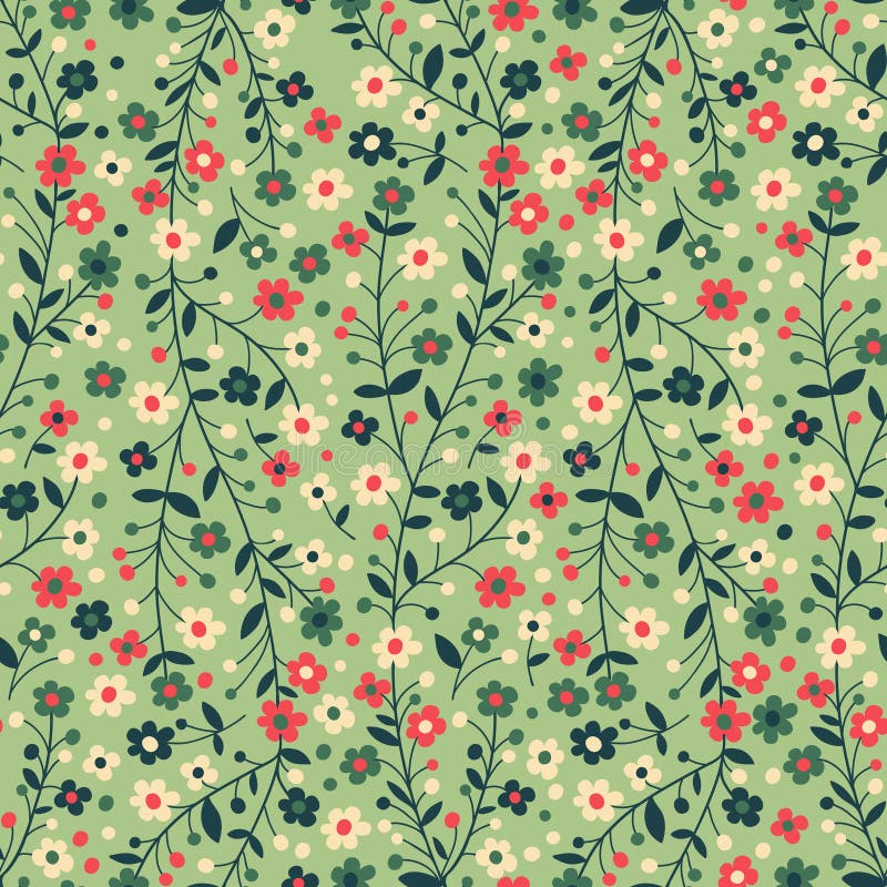 Beautiful Frame of Flowering Branches Stock Vector - Illustration of ...