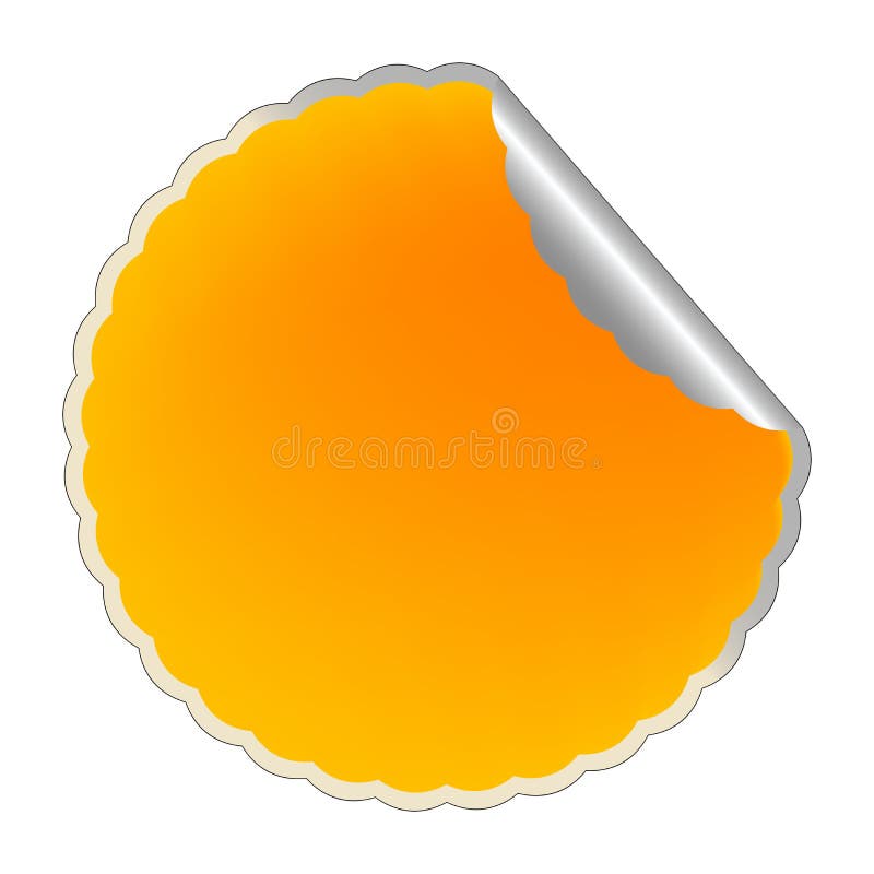Yellow Label Price and Barcode Stock Vector - Illustration of packaging ...