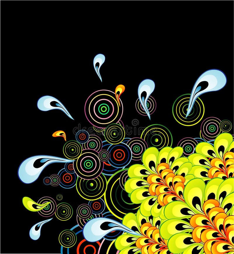 Flowers Abstract Background Stock Vector - Illustration of abstract ...