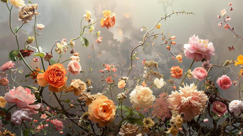 The Flowers are Arranged in a Way that Creates a Sense of Harmony and ...