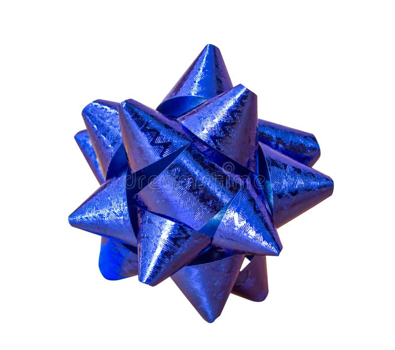 Flowers blue gift wrap stock photo. Image of twine, closeup - 45857730