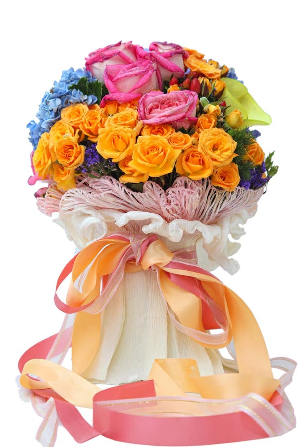 Bright flower bouquet stock image. Image of bright, celebration - 20627913
