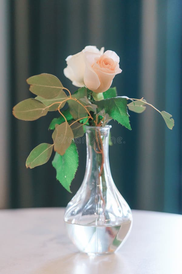 Flowers on the Dining Table Stock Photo - Image of centerpieces ...