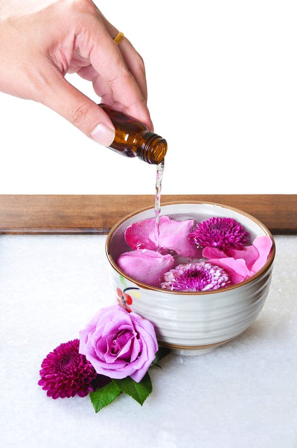 Flowers Essential oils stock image. Image of love, essential - 14861325