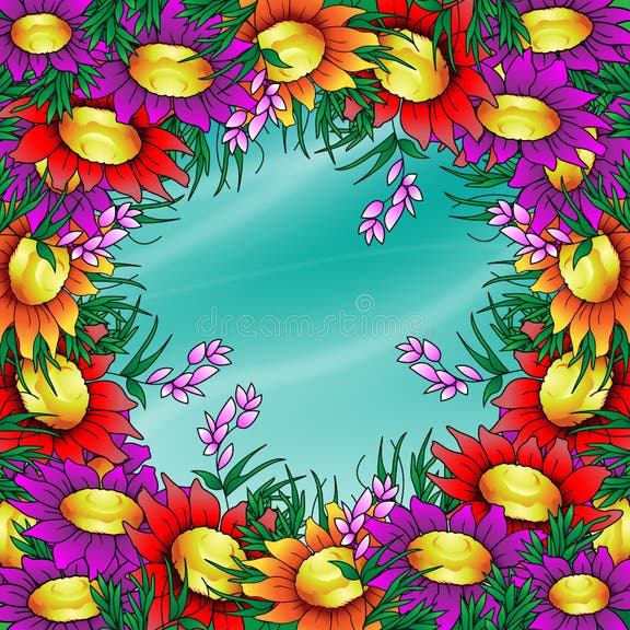 Country Farm Yard Flowers Stock Illustrations – 445 Country Farm Yard ...