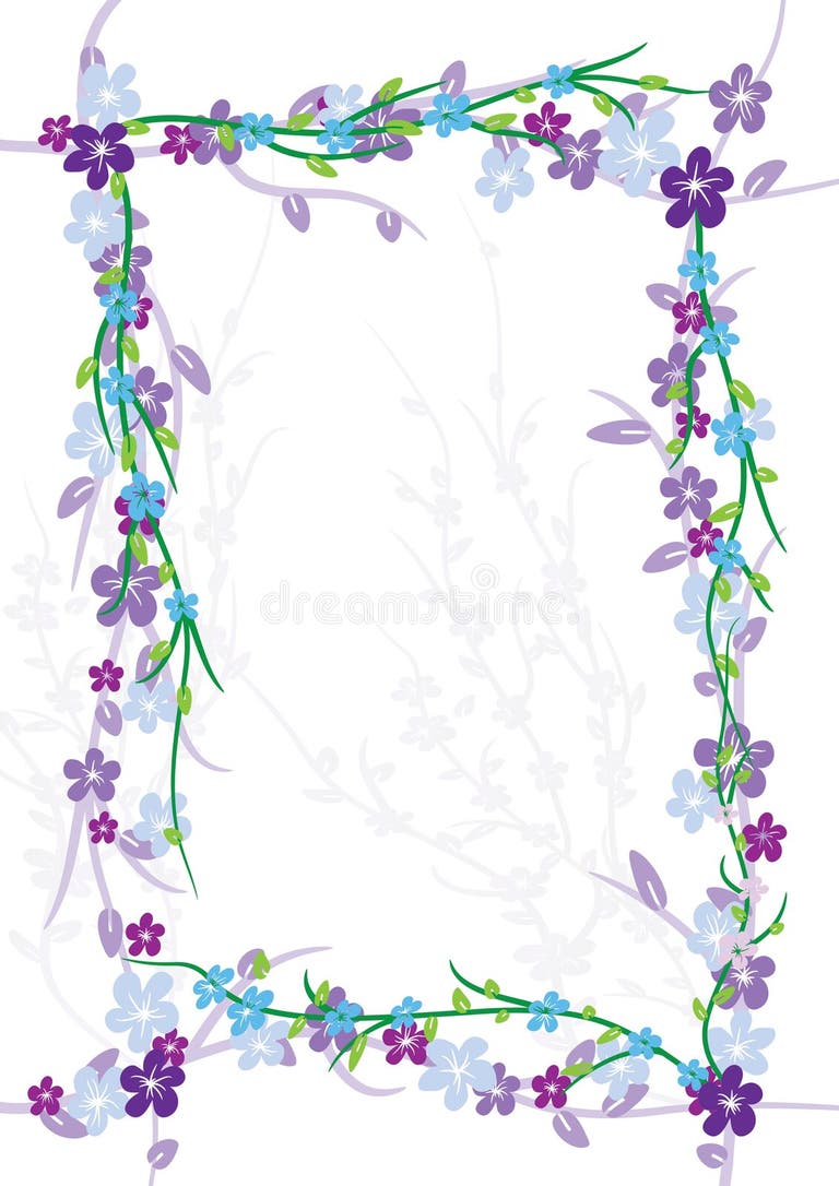 Frame Flower A4 Stock Illustrations – 1,574 Frame Flower A4 Stock ...