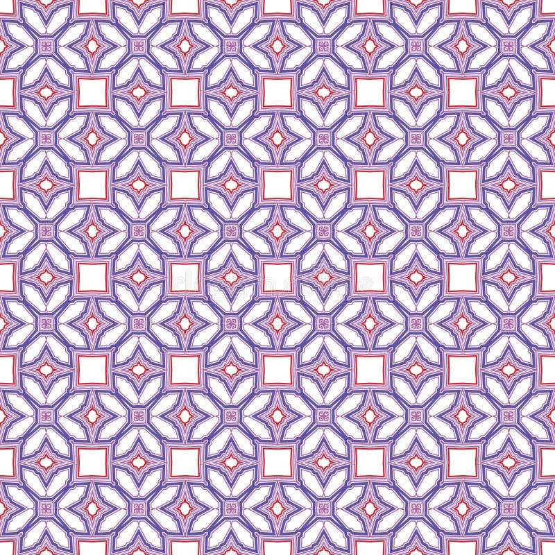 Flowers Geometric Grid Vector Seamless Fabric Texture Pattern Wallpaper ...
