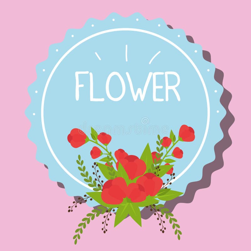Flowers graphic design stock illustration. Illustration of beauty ...