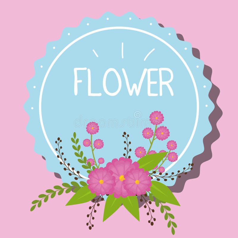 Flowers graphic design stock illustration. Illustration of flower ...