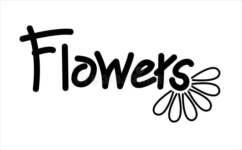 Floral Greeting Card Vector Template. Frame with Hand Drawn Flowers and ...