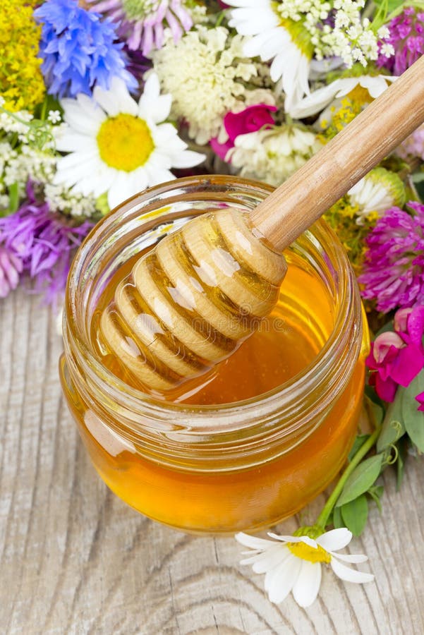 Honey and spoon stock photo. Image of sweetener, ooze - 1798390