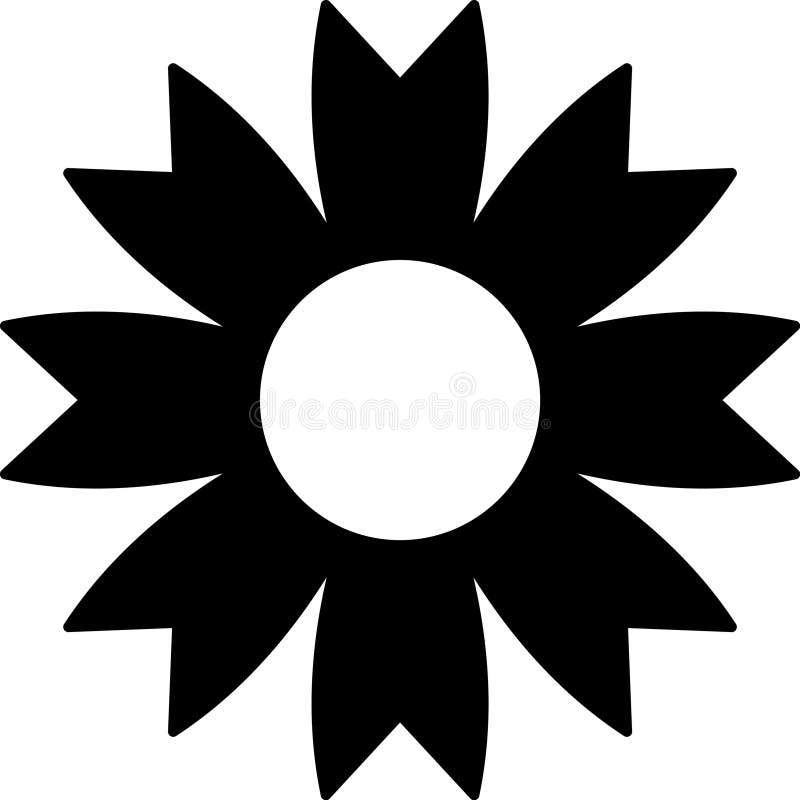 Flowers Icon. Flower Icon Set. Vector Illustration of a Flower Stock ...