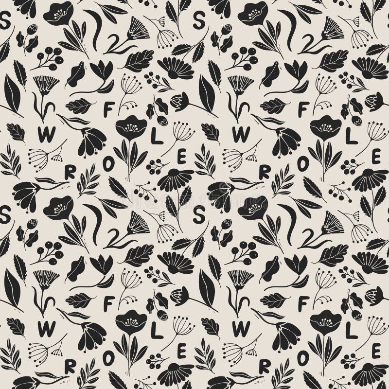 Linocut Letters Stock Illustrations – 65 Linocut Letters Stock ...