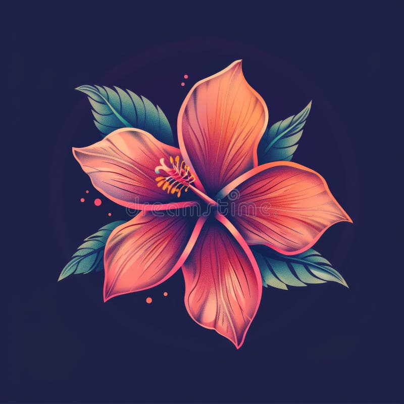 Flowers Logo Design Concept for Branding Generative AI Stock ...