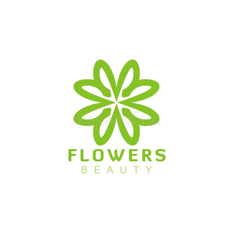 Flowers Logo Design Inspiration. Logo Modern Template Stock Vector ...