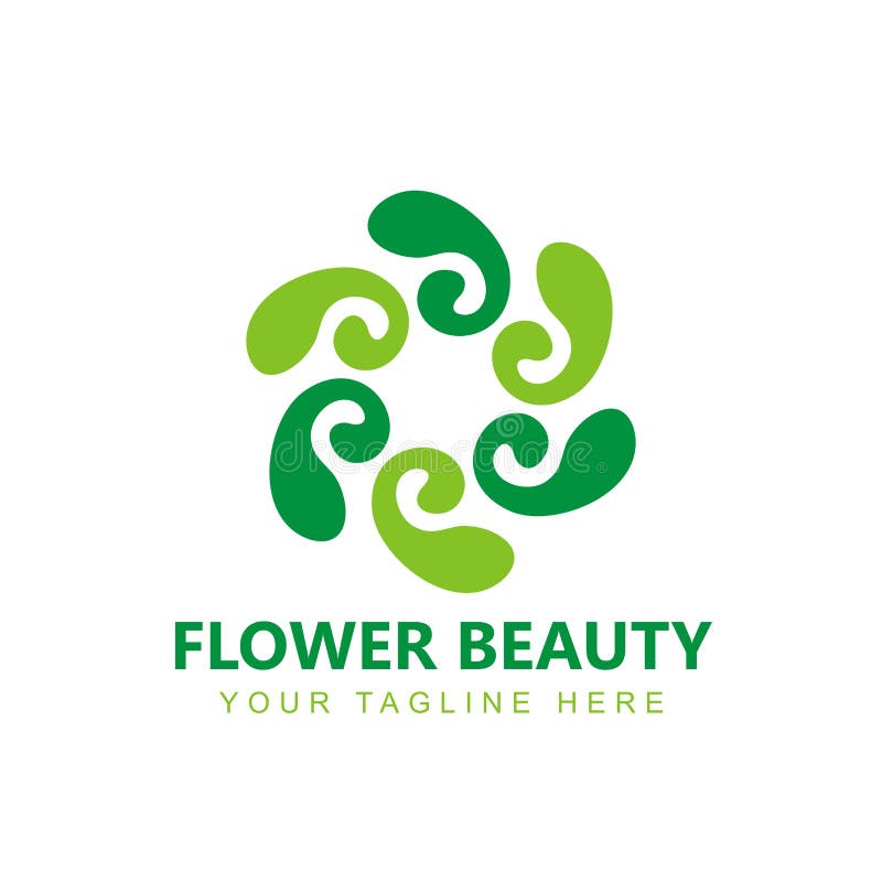 Flowers Logo Design Inspiration. Logo Modern Template Stock Vector ...