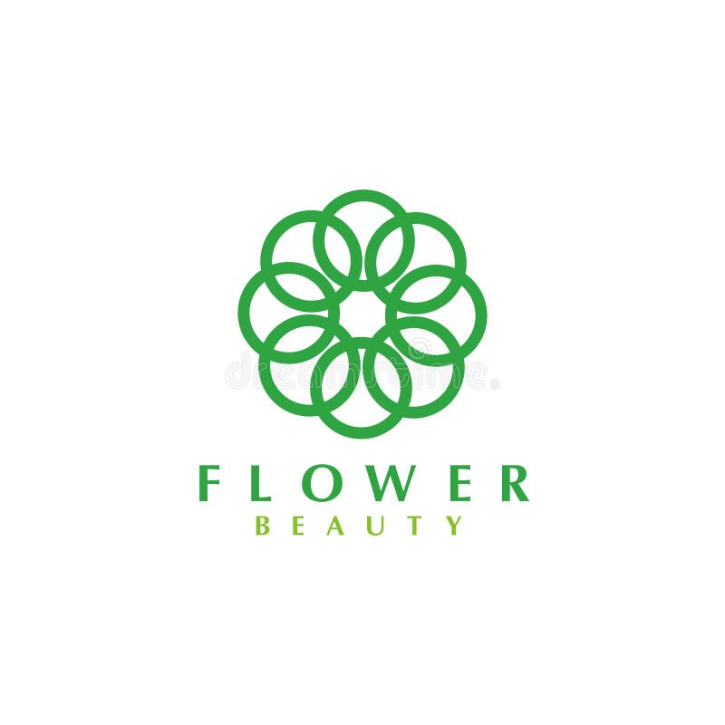 Flowers Logo Design Inspiration. Logo Modern Template Stock ...