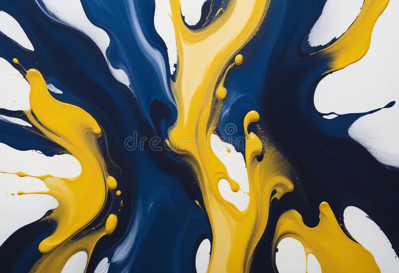 Flowers Modern Art Abstract Colorful Background Wallpaper Fluid Art ...